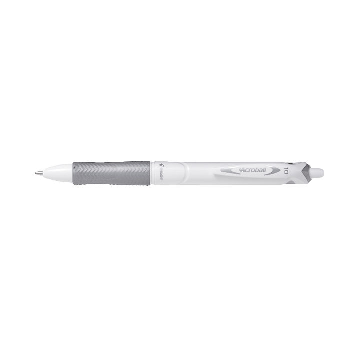 1 Stück Pilot Druckkugelschreiber Acroball Pure White, schwarz - Papier ...