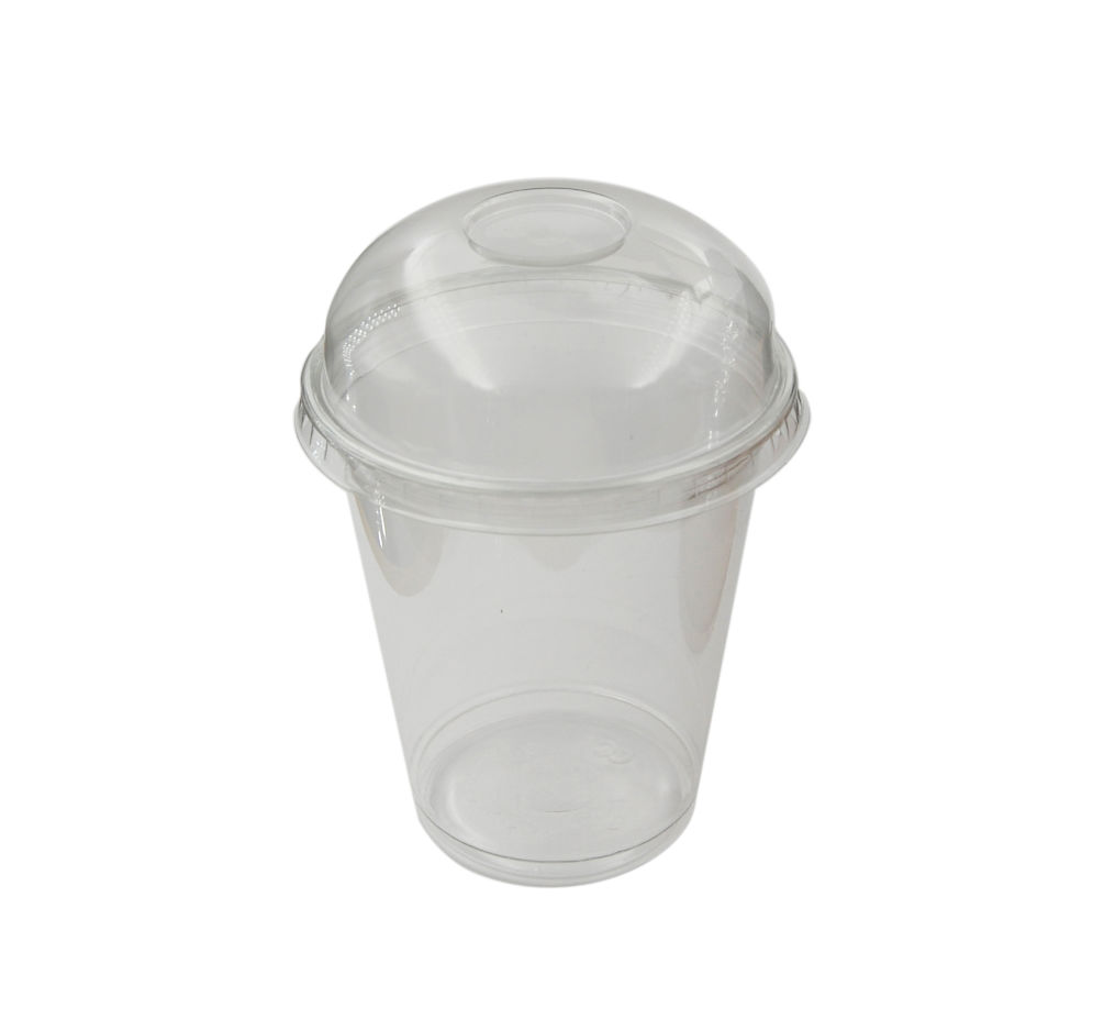50 Stück APET Clear-Cup, 300ml, Ø95mm, transparent, Smoothie Becher ...